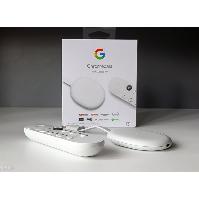 Google Chromecast with Google TV, white