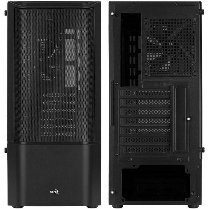 Aerocool Quantum Mesh v1 Midi-Tower, kaljeno staklo - crno ACCM-PV3101