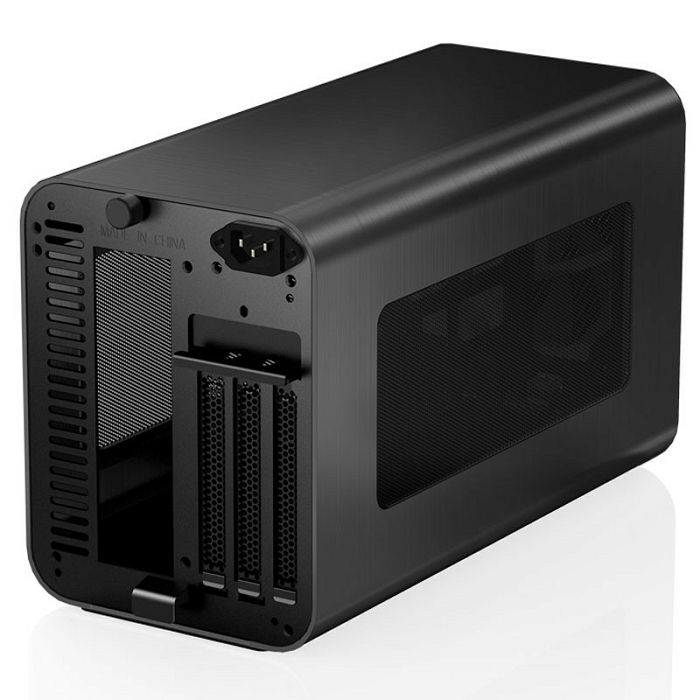 Jonsbo V11 Black , mini-ITX case, PCI-E 4.0 - crno