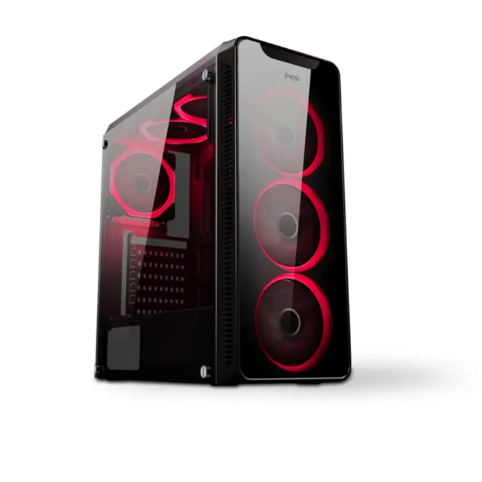 MS ARMOR V700 gaming kućište, 4xRGB | Cijena: 49,00 € | Bits And Bytes ...